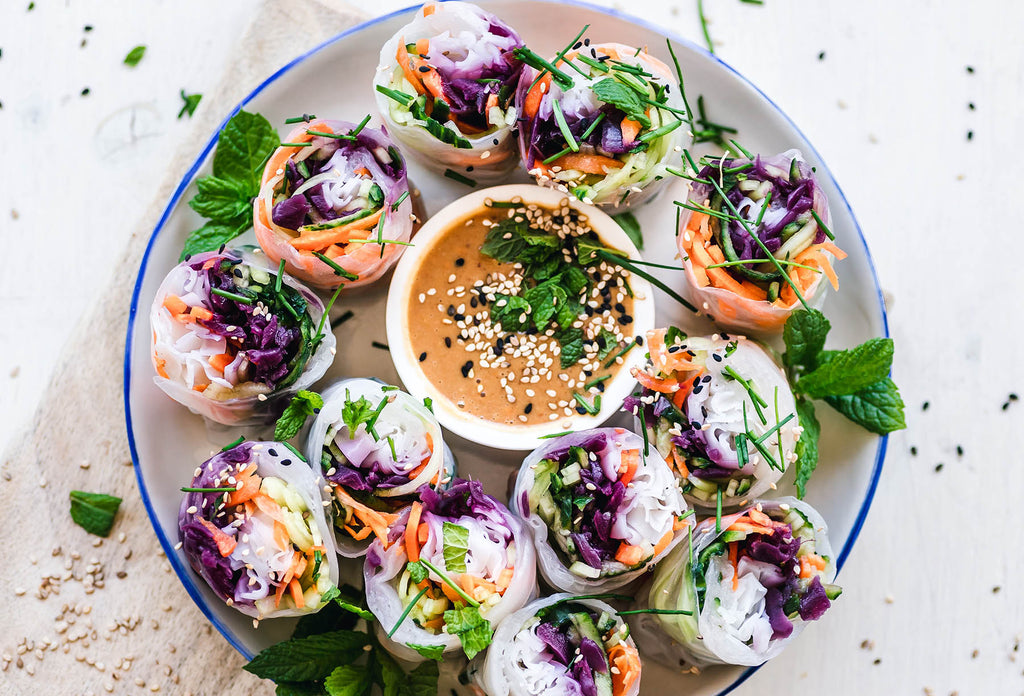 Thai Chicken Wraps — TRANSCEND